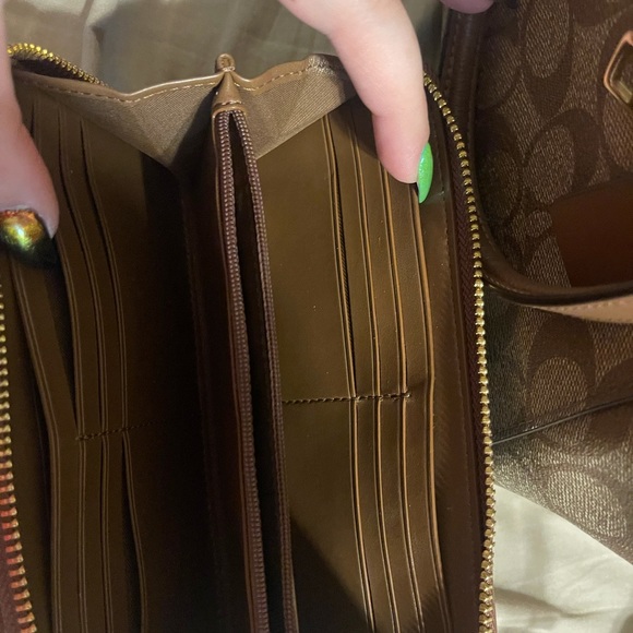 Coach | Bags | Coach Satchel A Pretty Fall Orange Color With Matching ...